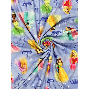 Disney Princess Toddler Girls Granny Gown Nightgown (4T, Purple)