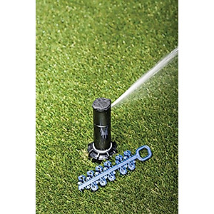 Rain Bird 50' CP5004PC Rotor with Pro Nozzle Set, 40° -360° Pattern, 25' -50 Spray Distance, Black