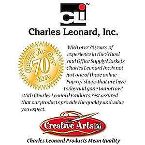 Charles Leonard Dry Erase Lapboard, 9 x 12 Inches, Masonite, One Sided, Plain White, 12 Each (35100)