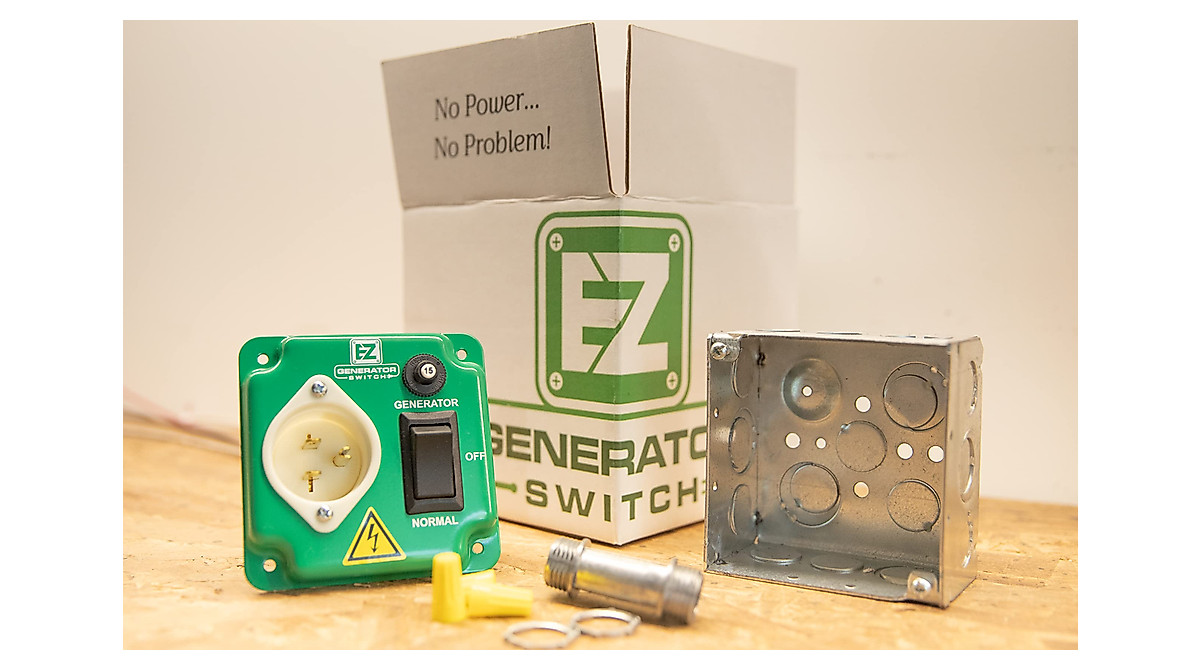 EZ Generator Switch - Patented UL/CSA Approved Manual Transfer Switch