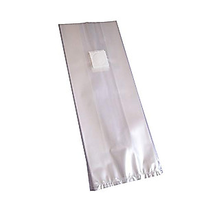 SUCOHANS 10 Count Mushroom Bags/Mushroom Grow Bags/Farm Mushroom Spawn/Sealable Spawn/Myco Bags, Medium Size 5" X 5" X 19",0.2 Micron Filter, 2.5 Mil Polypropylene,for Substrate Autoclavable