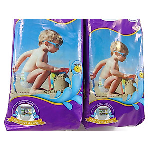 Baby Swim Pants Medium 24-34 Lbs (2 Packs)