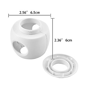 AILUOQI Childproof Door Knob Covers Babyproof (4 Pack) Child Door Locks Door Handle Baby Proofing Door Safety for Kids