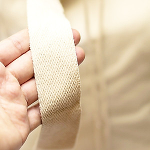 Laundry Bag w/Drawstring Closure Shoulder Straps Heavy Canvas for House, College (Natural, Small - 18"W x 24"H)