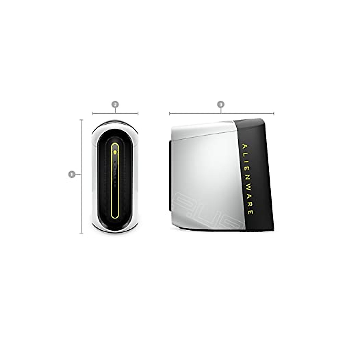 Dell Alienware Aurora R10 Desktop | Ryzen 7-5800H - 1TB HDD Hard Drive - 8GB RAM - Nvidia GeForce RTX 3090 | 8 cores @ 4.4 GHz - 24GB GDDR6X Win 10 Home Black