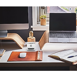 Identity Theft Protection Roller Stamps Wide Kit, Including 6-Pack Refills - Confidential Roller Stamp, Anti Theft, Privacy & Security Stamp, Designed for ID Blackout Security - Classy White