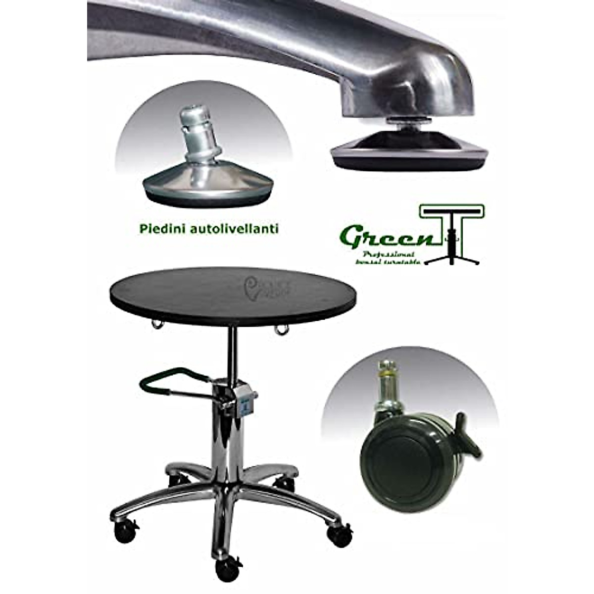 Pollice Verde Green T Plus - Professional Bonsai Turntable - Square