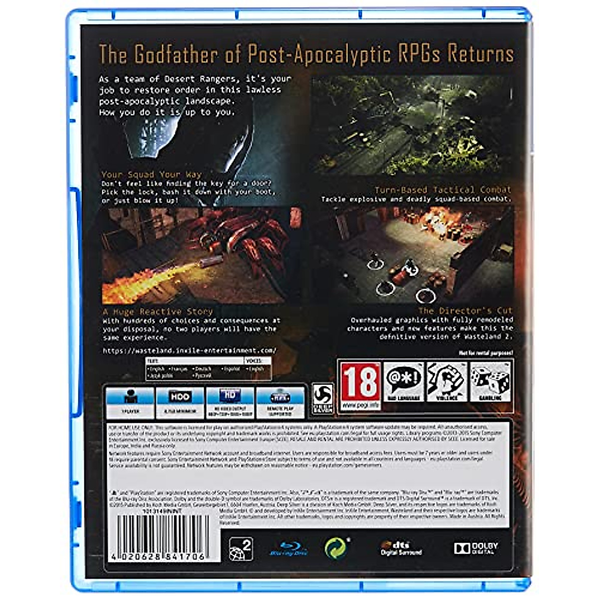 Wasteland 2 - Directors Cut (PS4)