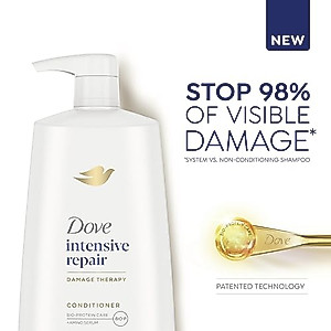 Dove Ultra Care Conditioner Intensive Repair for Damaged Hair Conditioner with Bio-Restore Complex 25.4 oz