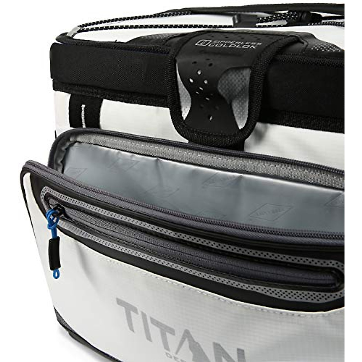 Arctic Zone Titan Deep Freeze 30 Can Zipperless Cooler, White
