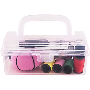 SINGER 01923 Toolbox Sewing Kit, 2.75-Inch ny 1.95-Inch ny 4.50-Inch, Pink