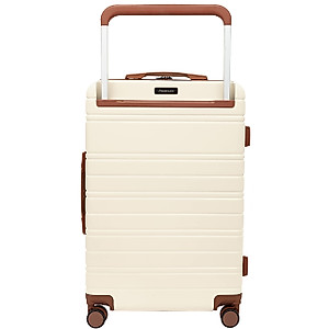 Travelers Club 20" Navigate Luggage, Ivory, 2PC Set