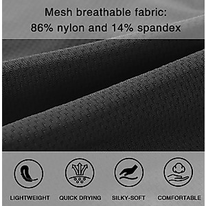 RHYFF Womens Underwear Breathable Mesh Bikini Panties Stay Fresh Ladies Panty Stretches Soft Hipster Briefs Travel Underpants（R7002-Black-XL）