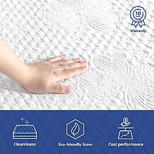 Olee Sleep 6 in Saturn Memory Foam Mattress Twin 06FM01T