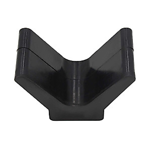 UANOFCN 2" V-Style Boat Trailer Bow Stop Non Marking Polyurethane 1/2" Mounting Hole Diameter