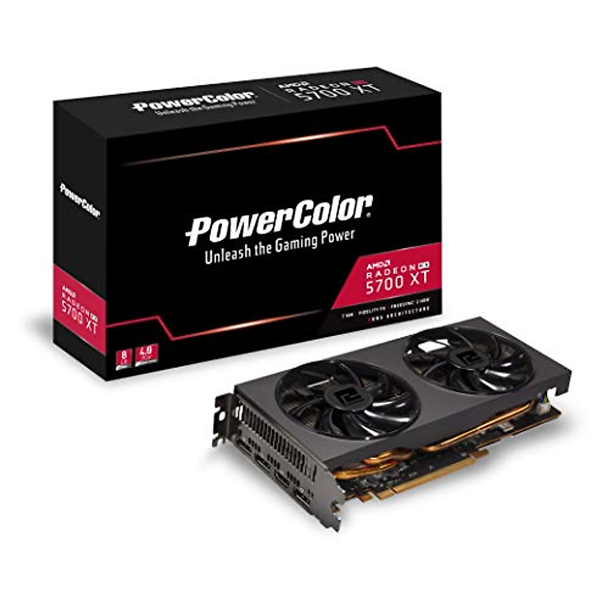 PowerColor Radeon RX 5700 XT 8GB GDDR6 Graphics Card, Model Number: AXRX 5700XT 8GBD6-3DH