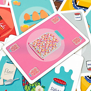 Professor Puzzle: Little Bakers - Ingredients & Recipe Card Game, Fun & Fast Paced, Set Collection, Ideal Starter Game, Kids Ages 4+, 2-5 Players