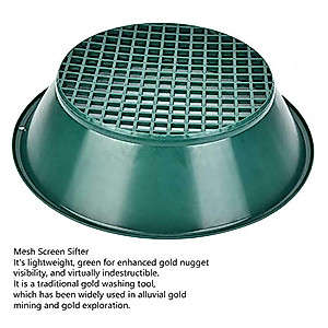 Mining Screen Kit Green Sifting Mesh Pan Classifier Gold Metal Detecting Patio & Garden Master Mechanic Battery