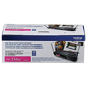 Brother TN336 High Yield Toner Set BCYM HL-L8250CDN HL-L8350CDW HL-L8350CDWT MFC-L8600CDW MFC-L8850CDW + DeluxeDeals MicroFiber LCD Screen Cleaning Cloth