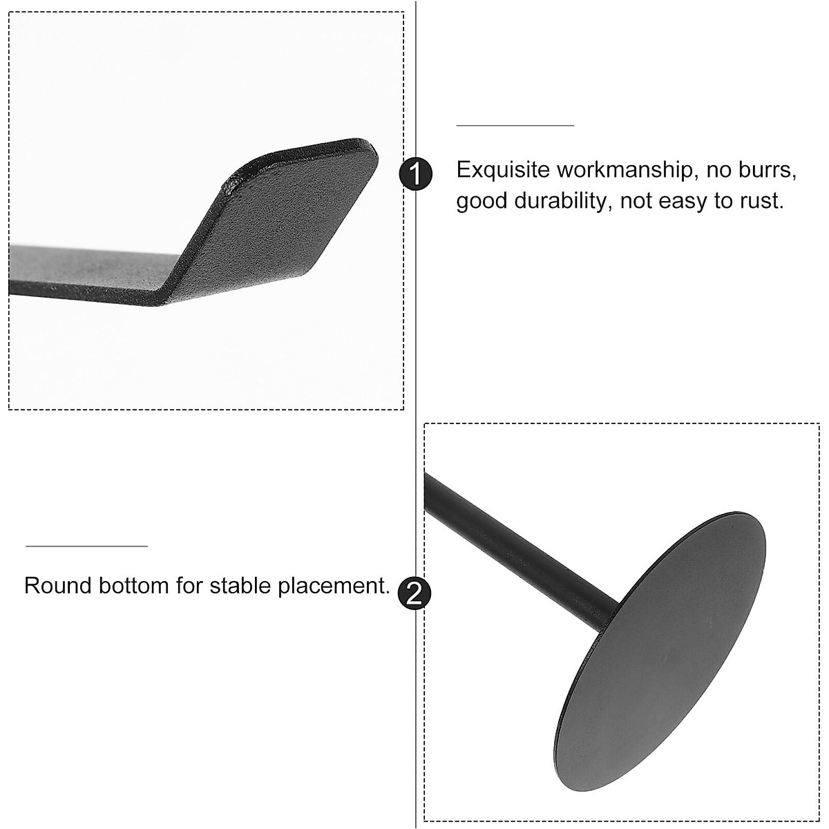 Cabilock T-Shaped Towel Rack Bathroom Hand Towel Holder Hand Towel Holder Stand with Heavy Base T-Shape Towel Rack Countertop - Bar for Bathroom Kitchen Countertop Towel Stand