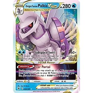 Origin Forme Palkia VSTAR - 040/189 - Ultra Rare - Sword & Shield - Astral Radiance