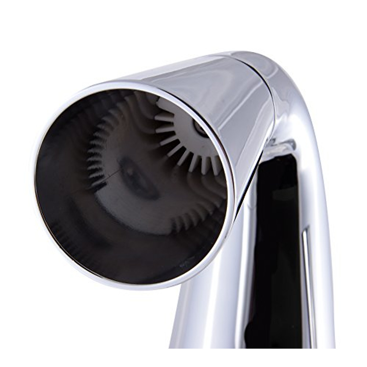 ALFI brand AB1792-PC Polished Chrome Single Hole Tall Cone Waterfall Bathroom Faucet, 1.38"L x 5"W x 11.25"H, Silver