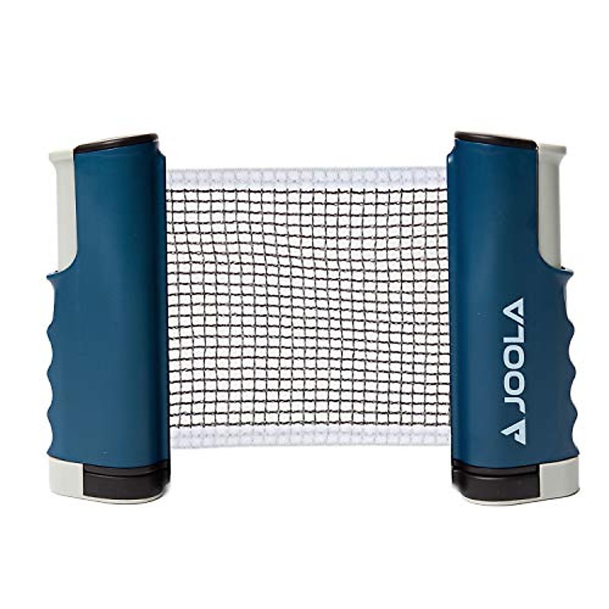 JOOLA Retractable Ping Pong Net With Clamps - Table Tennis Net Stretches 5.75' - Clamps on Table Up to 2” Thick - Optional Ping Pong Paddles and Balls
