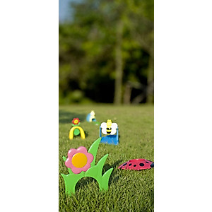 Party Hurray Children Golf Set, w/Golf Clubs, Practice Holes, Floral/Animal Obstacles, Golf Balls