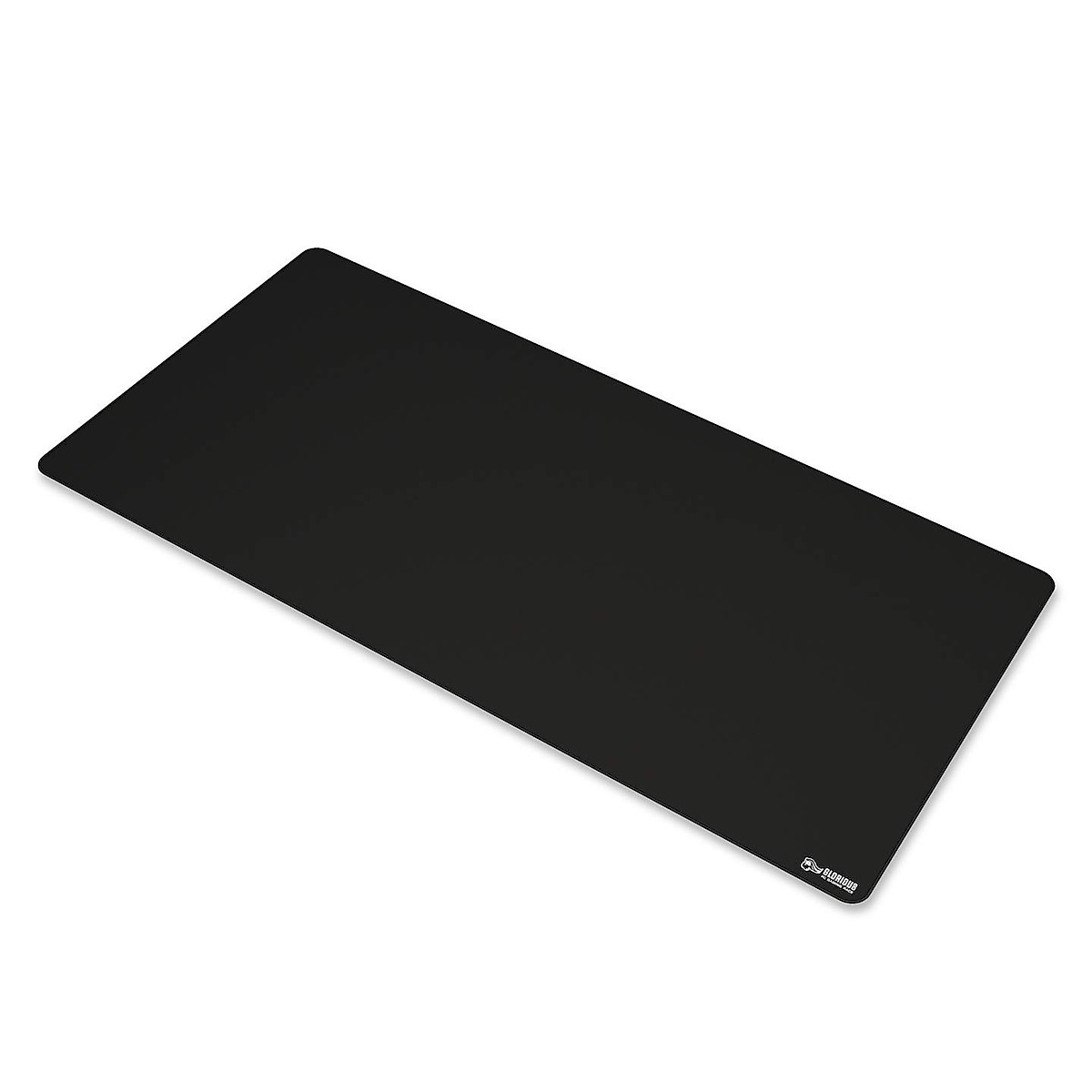 Glorious Mouse Mat/Pad - Large, Wide (XXL Extended) Black Cloth Mousepad, Stitched Edges | 18inx36in (G-XXL)