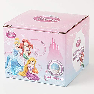 Sunart Disney "Little Mermaid" Ariel Soup Bowl and Rice Bowl Set, Mini SAN2191-1