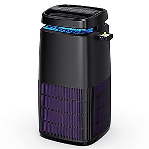 AROEVE Air Purifier HEPA Air Cleaner for Room Up to 215ft², Filters 99% Smoke Pollen Dander Dust, Portable Air Purifier with Low Noise Sleep Mode for Desktop Office