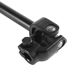 270mm Steering Wheel Kit Gear Rack Pinion Shaft Tie Rod Assembly Fit for 110cc 125cc Go Kart ATV Go Kart Cart Quad