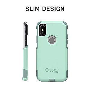 OtterBox iPhone Xs and iPhone X Commuter Series Case - BLACK, Slim & Tough, Pocket-Friendly, with Port Protection