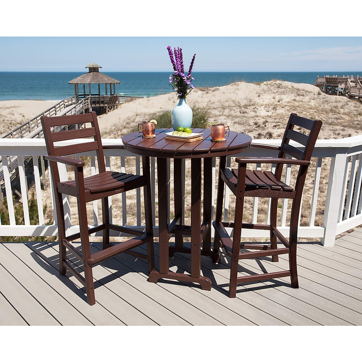 Trex Outdoor Furniture Monterey Bay Bar Set, Tree House