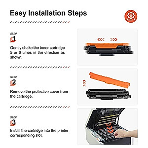 v4ink Remanufactured TN227 Toner Cartridge Replacement for Brother TN227 TN223 TN 223BK 227C 227M 227Y Color Toner for Brother HL L3210CW L3230CDW L3270CDW L3290CDW MFC L3710CW L3750CDW L3770CDW