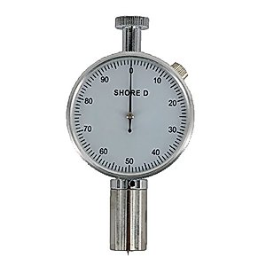 Graigar LX-D Shore D Hardness Tester Shore D Durometer 0~100HD to Testing of Resin, Acryl, Plexiglas, Thermos Plastic Rubber, Printing Plate, Fibred
