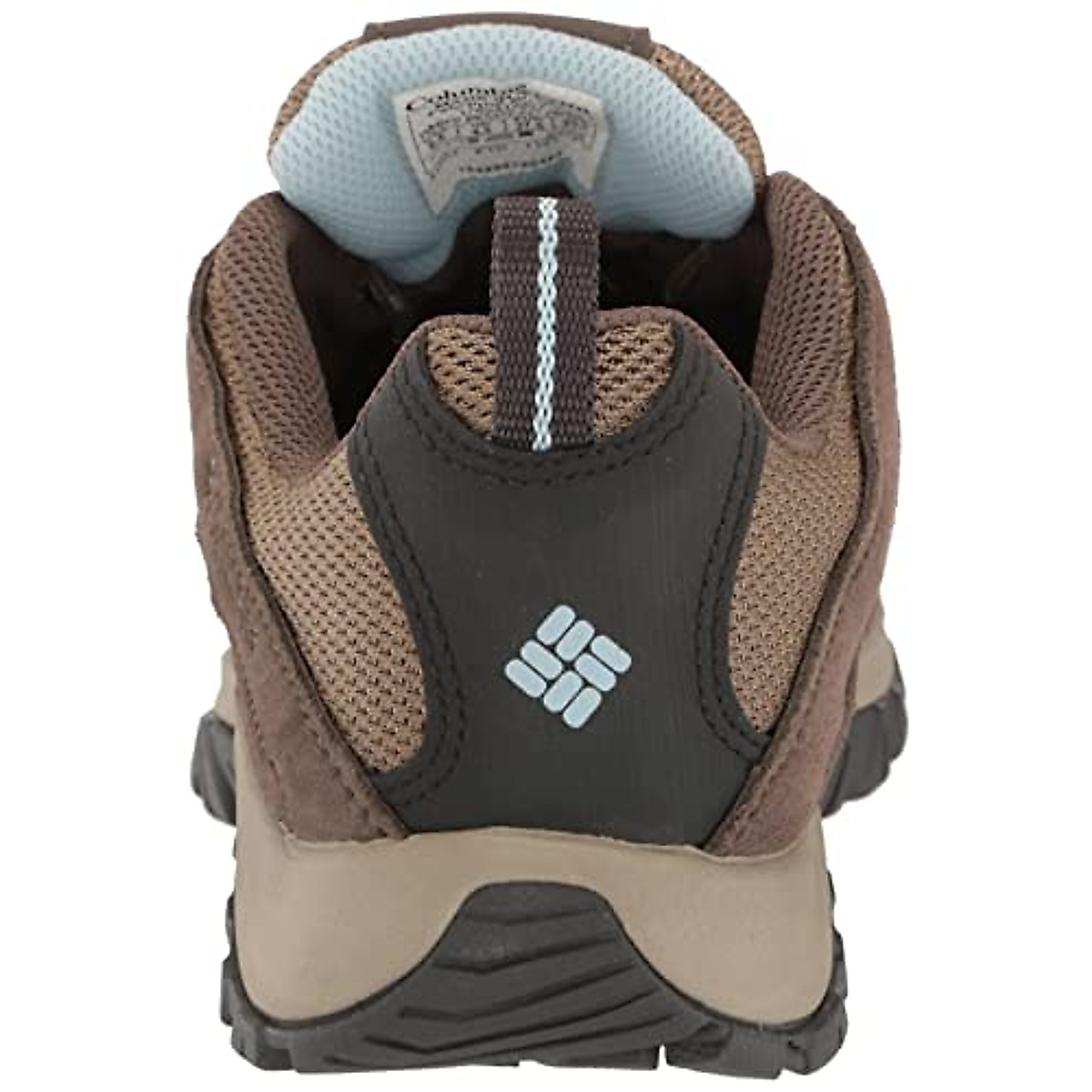 Columbia Womens Crestwood Waterproof Hiking Shoe, Brown, 8 US