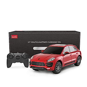 RASTAR 1:24 Porsche Macan Turbo RC Toy Car, Remote Control Car, Gifts for Kids