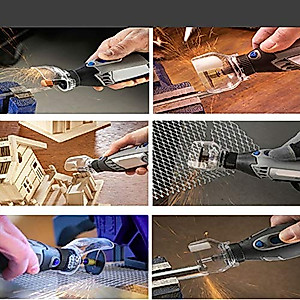 Rotary Tool Shield Metal Cutting Sanding Polishing Protective Cover Attachment Kit Accessories for Rotary Grinder Tools