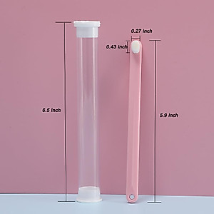 HDFCLUP 4 Pack Pet Dog Toothbrush, Extra Soft Dog & Cat Toothbrushes Dental Cleaning Brushes for Puppy Small Dog and Cat Dogs Teeth Dental Health Kit, White, Pink, Green, Gray