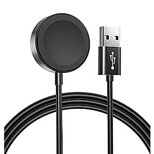 JUD 𝟮𝟬𝟮𝟯 𝐔𝐩𝐠𝐫𝐚𝐝𝐞𝐝 for Apple Watch Charger Black 6.6ft/2M Fast iWatch Charger Wireless Charging Cable Compatible with Apple Watch Series 8/7/6/5/4/3/2/1/SE