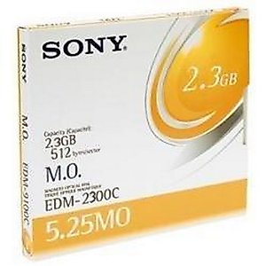 Sony 5.25 4X Magneto Optical 512 Bytes/Sec 2.3GB (1-Pack)