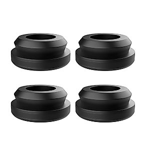 TUELETFU RV Stove Top Grommets for Amana for Magic Chef Stove Grates, RV Gas Cooktop Grill Grommet for RV Camper Trailer Kitchen Use, 4pcs
