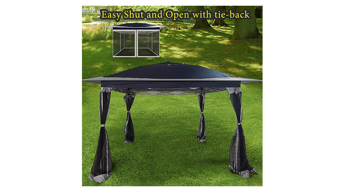 Generies 12x12 Outdoor Canopy Tent – Easy Pop-up Setup