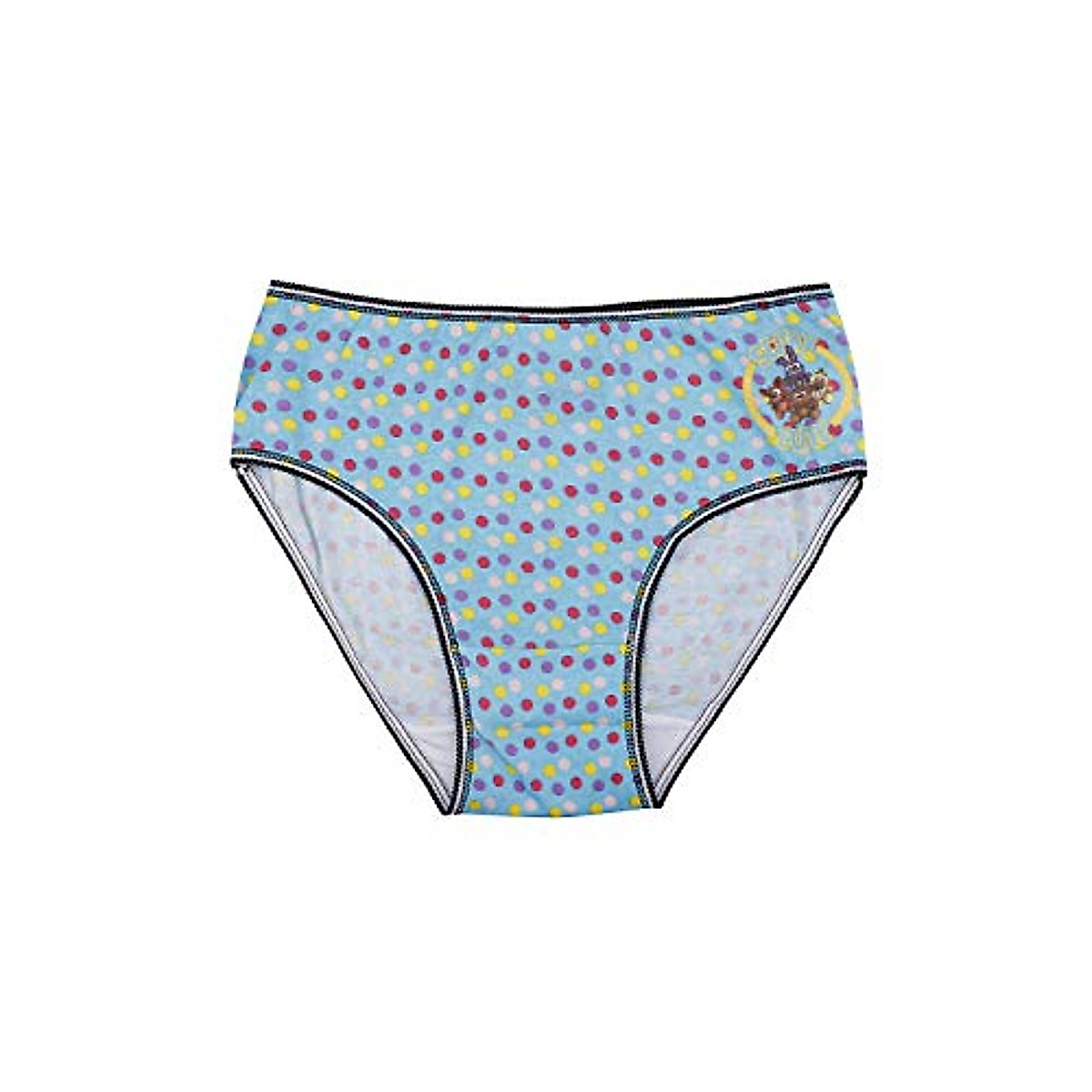 Intimo Girls' Big Five Nights at Freddy's Underwear 7 Pack, Multi, 12