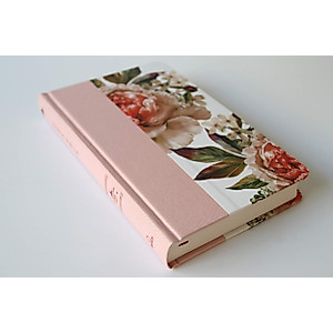 Biblia Reina Valera 1960 letra grande. Tapa Dura, Tela rosada con flores, tamaño manual / Bible RVR 1960. Handy Size, Large Print, Hardcover, Pink