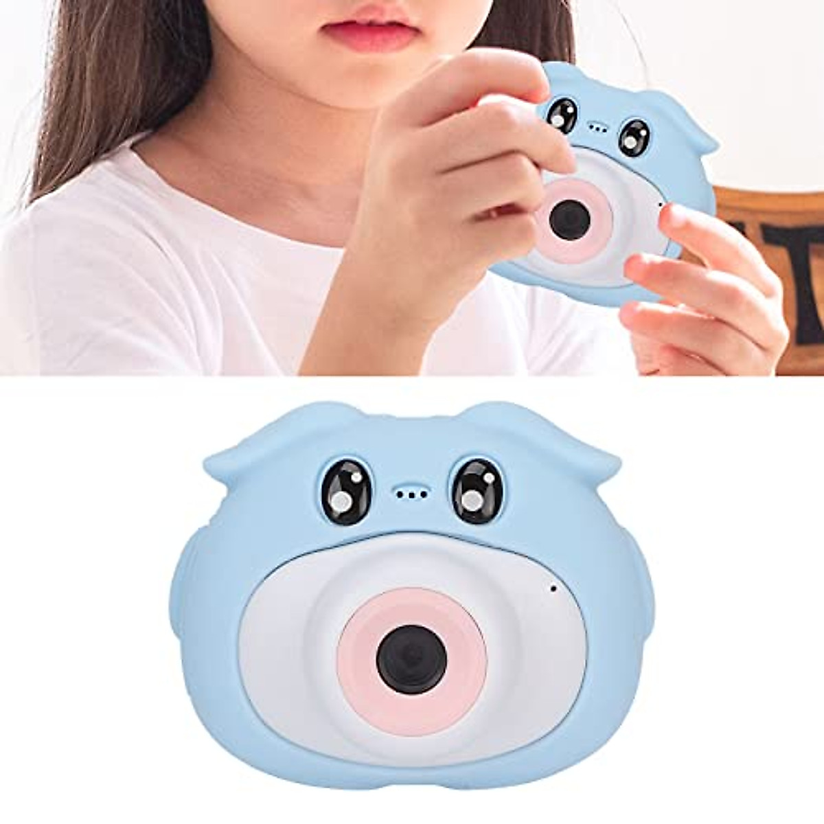 CUIFATI Children Camera, One Button Intelligent Focus 2.0 Inch IPS High Definition Screen Easily Take Interesting Photos and Record Videos with This Digital Camera.