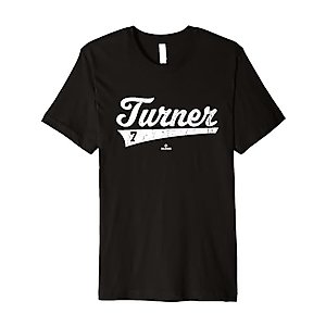 Vintage Gameday Trea Turner Philadelphia MLBPA Premium T-Shirt