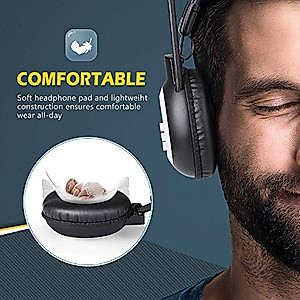 Zeadio Walkman Headphone Radio, FM Stereo Headset Radio Receiver