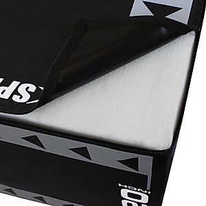 Xspec 3 in 1 Foam Plyometric Jump Box for Fitness Exercise, 30" x 24" x 20", Jump Training Fitness Workout Exercise Platform